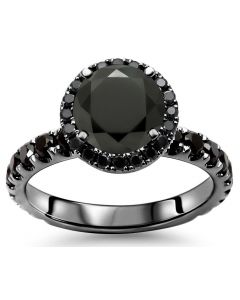 Black Gold Diamond Rings